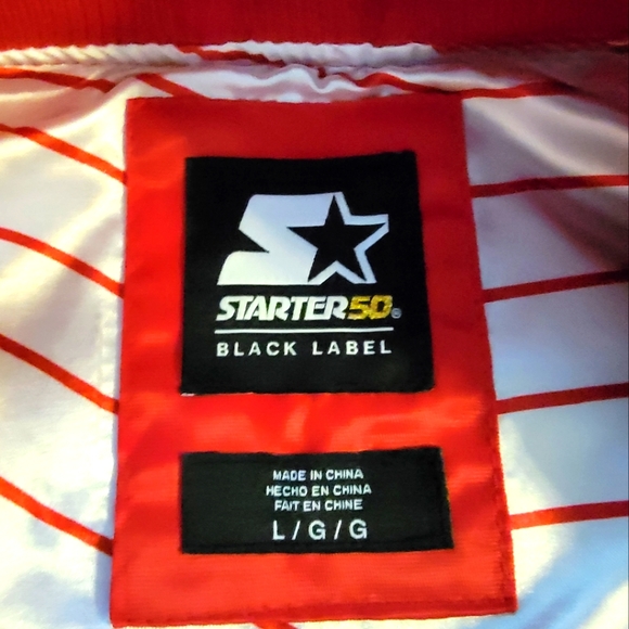 STARTER | Jackets & Coats | Brand New Starter Black Label X Budweiser 5th Anniversary Satin Mens ...